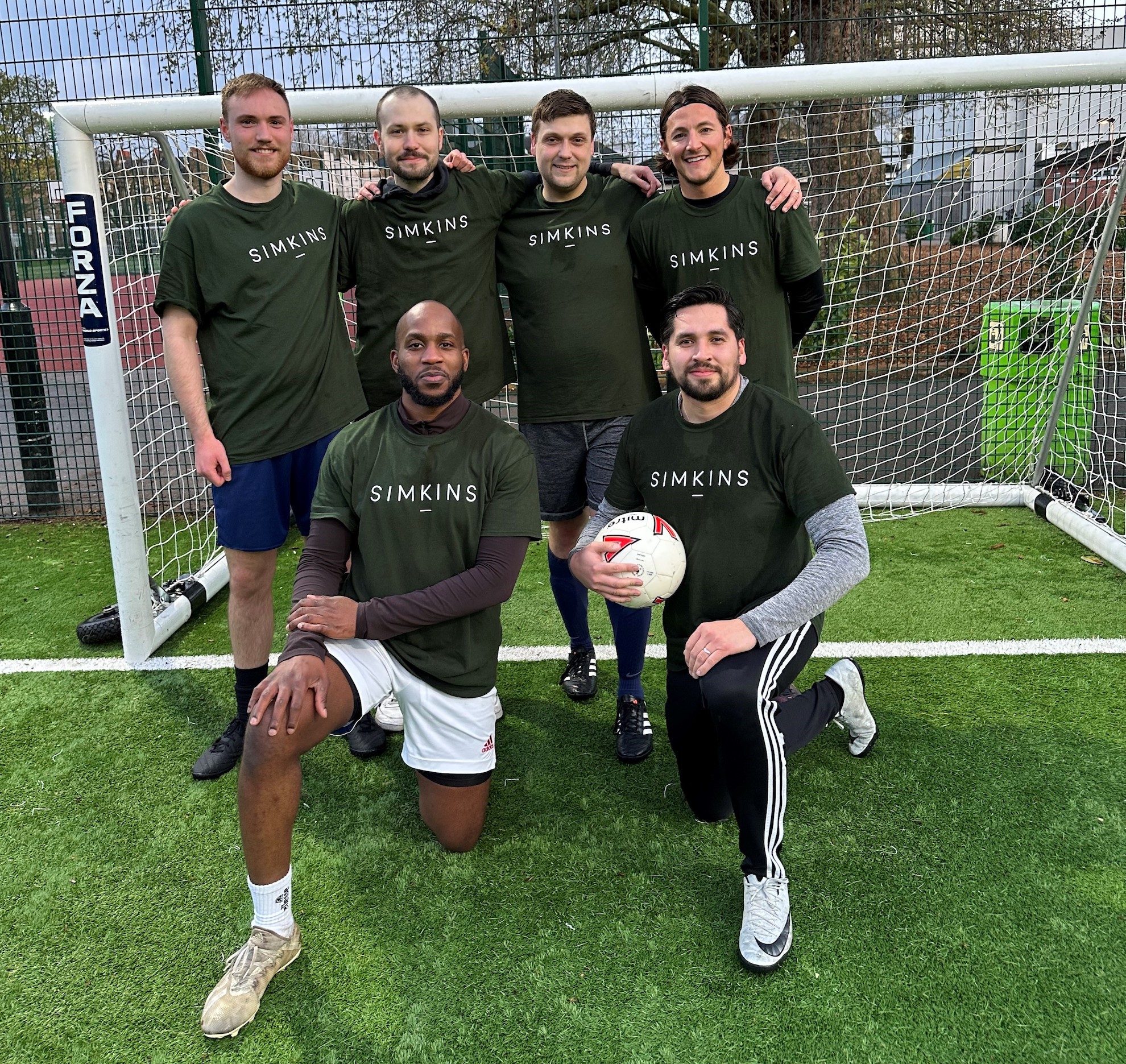 Simkins FC participated in the ReachOut Charity Cup